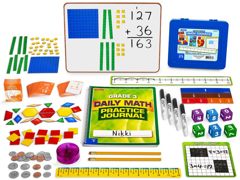 Individual Hands-On Math Kit – Gr. 3 at Lakeshore Learning