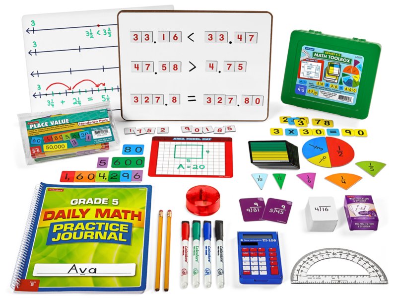 Individual Hands-On Math Kit – Gr. 5 at Lakeshore Learning