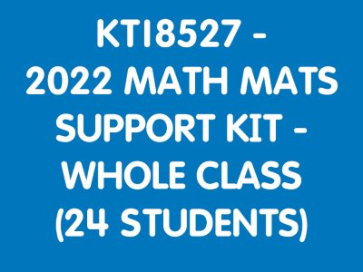 2021 Math Mats Support Kit - Whole Class (24 Students) at Lakeshore ...