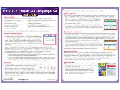 Individual Hands-On Language Kit – Gr. 3 at Lakeshore Learning