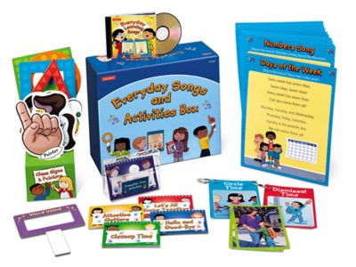 Everyday Songs & Activities Box at Lakeshore Learning