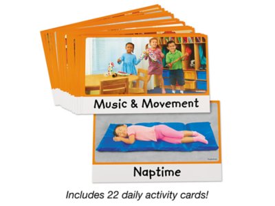 Daily Schedule Chart at Lakeshore Learning