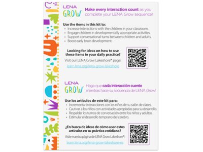 LENA Grow 2 Insights Preschool Kit at Lakeshore Learning