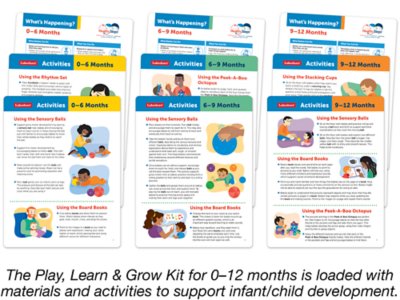 Play, Learn & Grow Kit 0-12 Months at Lakeshore Learning