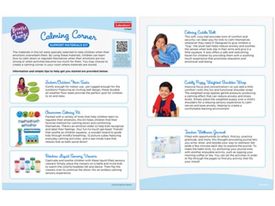 Breathe For Change Calming Corner at Lakeshore Learning