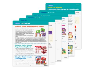 Science of Reading Phonological Awareness Activities Bundle - K-Gr. 2 ...