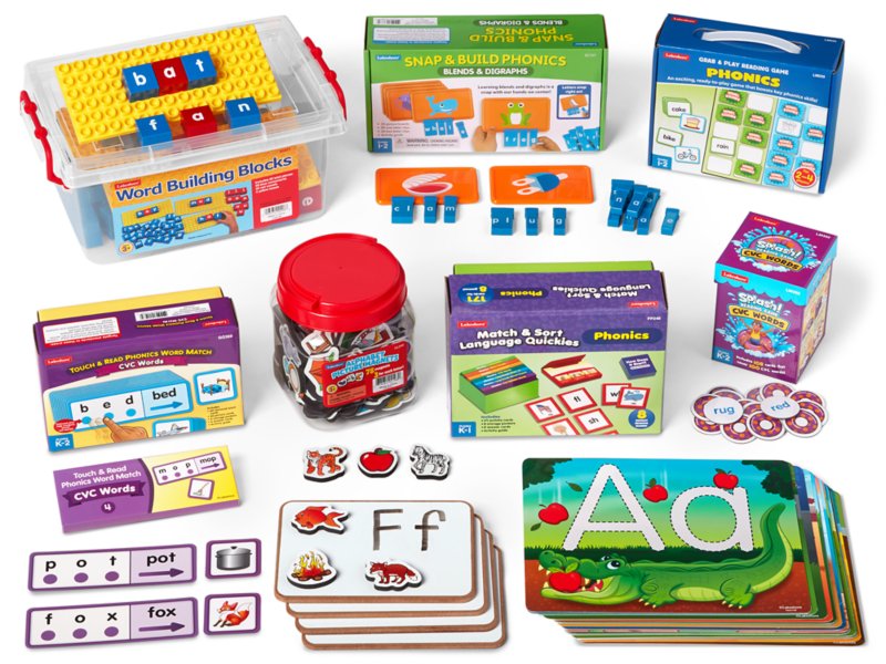 Science of Reading Phonics Activities Bundle - K-Gr. 1 at Lakeshore ...