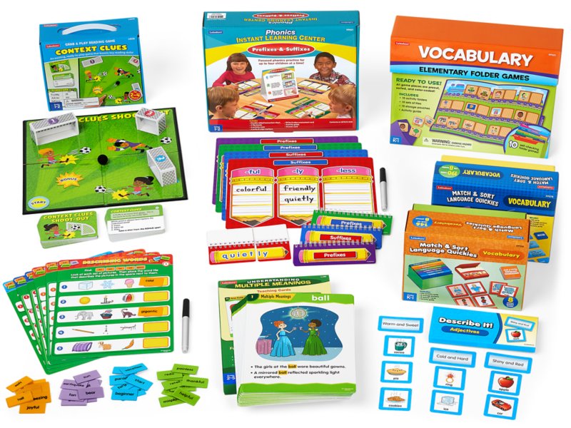 Science of Reading Vocabulary Activities Bundle - Gr. 1-2 at Lakeshore ...