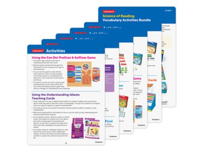 Science of Reading Vocabulary Activities Bundle - Gr. 3-4 at Lakeshore ...
