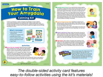 How to Train Your Amygdala Calming Kit at Lakeshore Learning