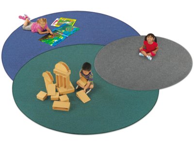 Best-Buy Round Classroom Carpets at Lakeshore Learning