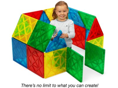 Jumbo Magnetic Building Tiles at Lakeshore Learning