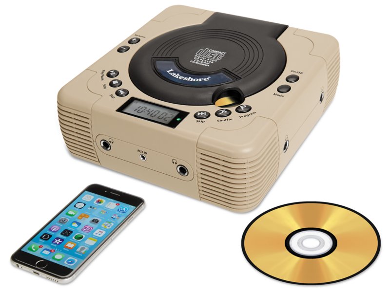 All-In-One CD Player with BLUETOOTH® at Lakeshore Learning
