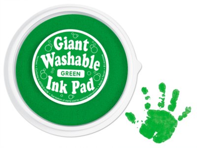 Giant Washable Color Ink Pad - Green at Lakeshore Learning
