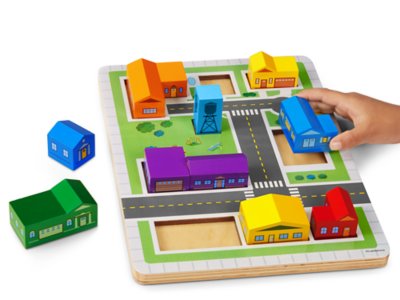 Around the Town Logic Puzzle at Lakeshore Learning