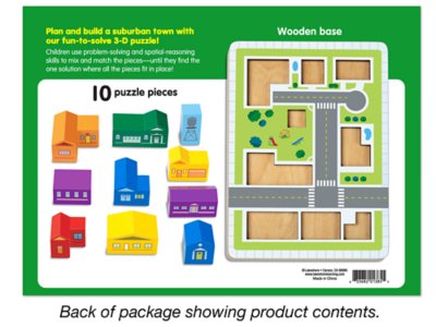 Around the Town Logic Puzzle at Lakeshore Learning