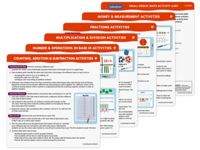Small-Group Math Activity Cart at Lakeshore Learning
