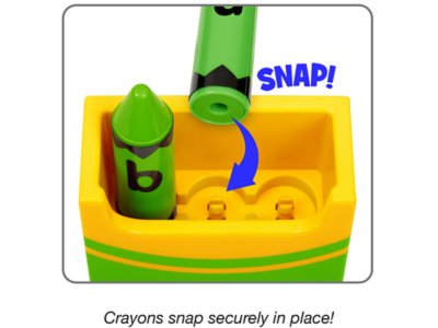 Letter Crayons Word Building Center at Lakeshore Learning