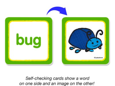 Letter Crayons Word Building Center at Lakeshore Learning