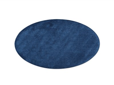 Comfy Round Classroom Carpet - 6' Diameter - Charcoal at Lakeshore Learning
