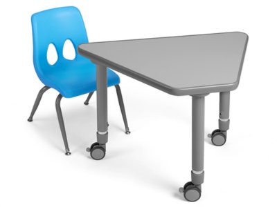 Chair and Wedge Desk Set - K-Gr. 2 at Lakeshore Learning
