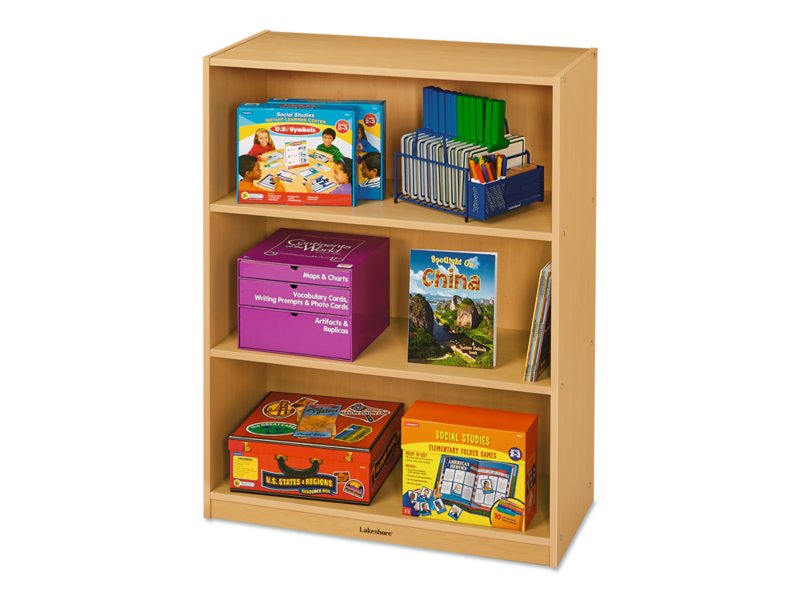 Flex-Space 3-Shelf All-Purpose Storage Unit - Modern Maple at Lakeshore ...