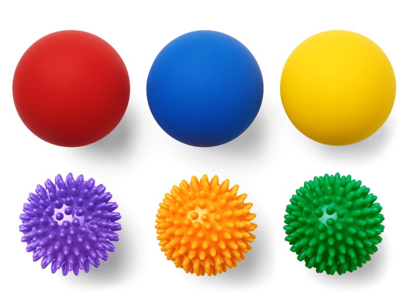 Balls for Outdoor Ramps Exploration Set at Lakeshore Learning