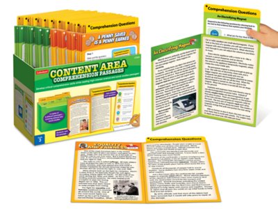 Content Area Comprehension Passages - Gr. 3 at Lakeshore Learning