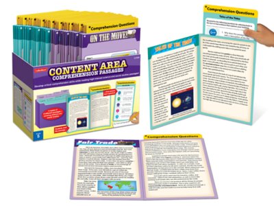 Content Area Comprehension Passages - Gr. 5 at Lakeshore Learning