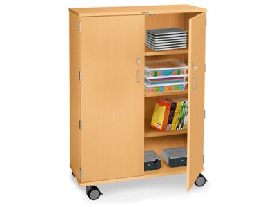 Flex-Space Jr.® Mobile Locking Storage Cabinet at Lakeshore Learning