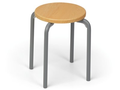Flex-Space Premium Stacking Stool - Modern Maple - 14" at Lakeshore ...