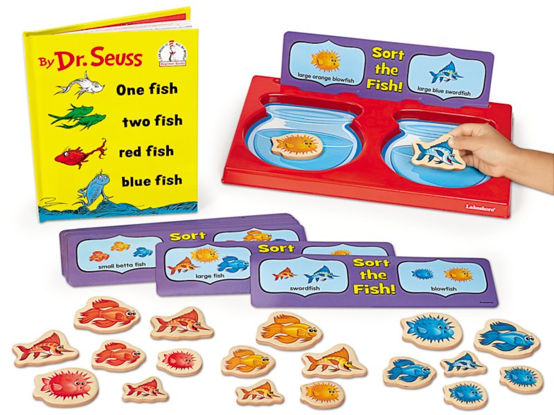 Literature-Based Sorting Center at Lakeshore Learning