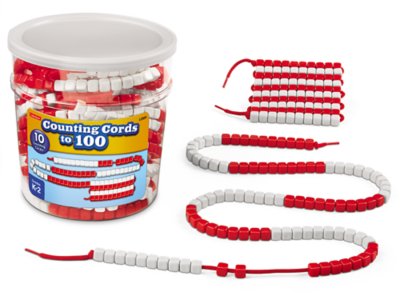 Counting Cords to 100 at Lakeshore Learning