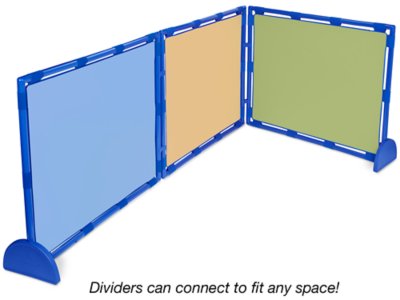 Calming Colors® Easy-Clean Room Divider - Sky Blue at Lakeshore Learning