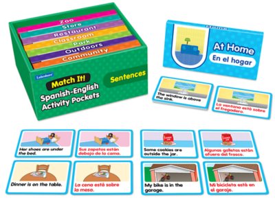 Match It! Spanish-English Activity Pockets - Complete Set at Lakeshore ...