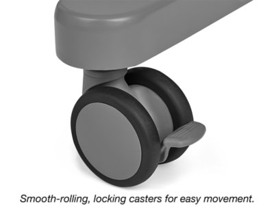 Flex-Space Mobile Teacher Desk - Modern Maple at Lakeshore Learning