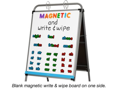 Flex-Space Double-Sided Mobile Teaching Easel at Lakeshore Learning