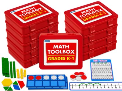Math Manipulative Toolbox - K-Gr. 1 at Lakeshore Learning