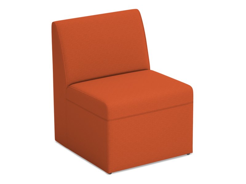 Flex-Space Engage Modular Chair - Autumn Orange at Lakeshore Learning