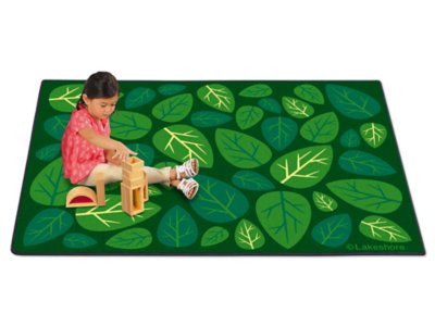 Natural Accents Leaves Classroom Carpets at Lakeshore Learning