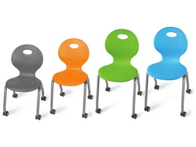 Flex-Space Ergo Glide Mobile Chairs at Lakeshore Learning