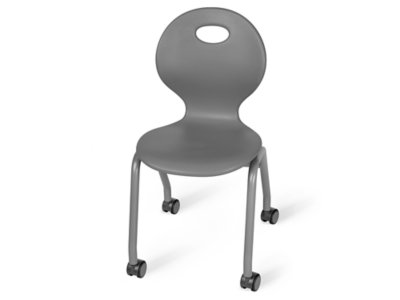 Flex-Space Ergo Glide Mobile Chair - 17 1/2" - Gray at Lakeshore Learning