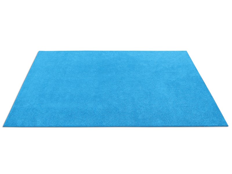 Flex-Space Comfy Rectangular Classroom Carpet - 4' x 6' - Blue at ...