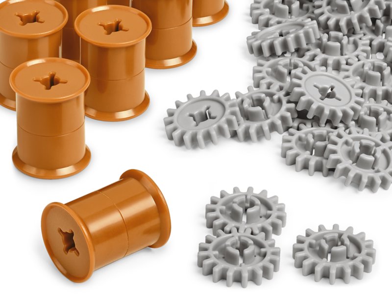 Maker Space Gears & Spools Pack at Lakeshore Learning
