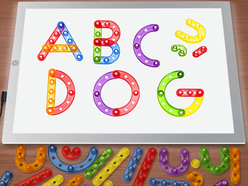 Translucent Letter Builders at Lakeshore Learning