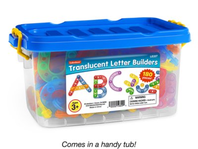 Translucent Letter Builders at Lakeshore Learning