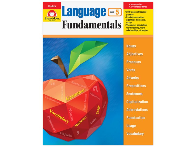 Language Fundamentals Activities Workbook - Gr. 5 at Lakeshore Learning