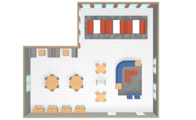 Learning Commons Layout | Lakeshore® Furniture
