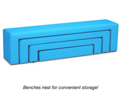 Flex-Space Comfy Nesting Benches at Lakeshore Learning