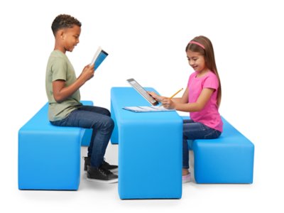 Flex-Space Comfy Nesting Benches at Lakeshore Learning